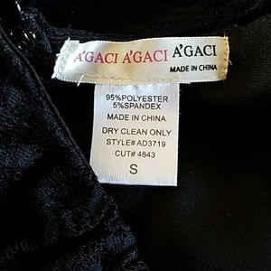 a'gaci | Dresses | Black Lace Agaci Dress | Poshmark